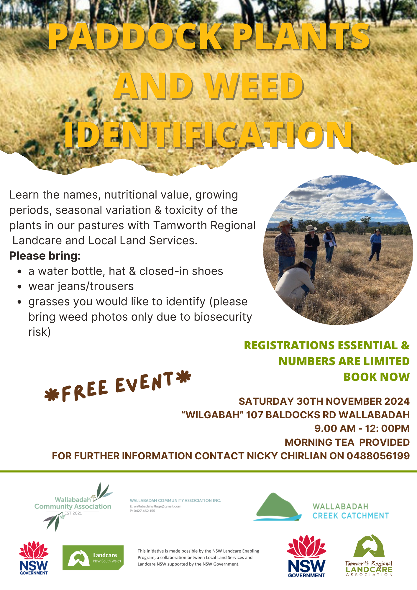 Tamworth Regional Landcare Association - Events