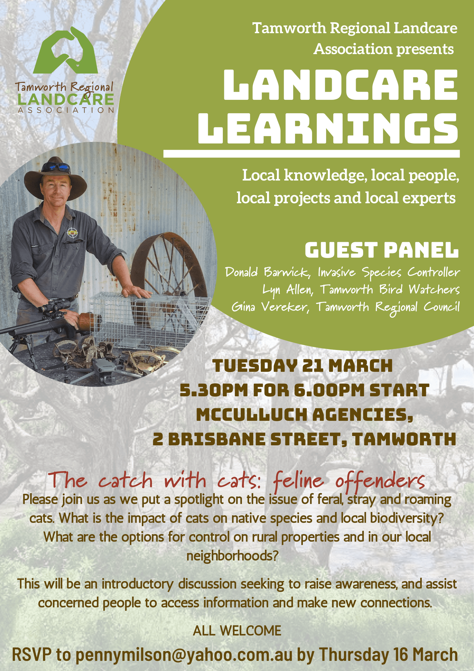 Tamworth Regional Landcare Association - Events