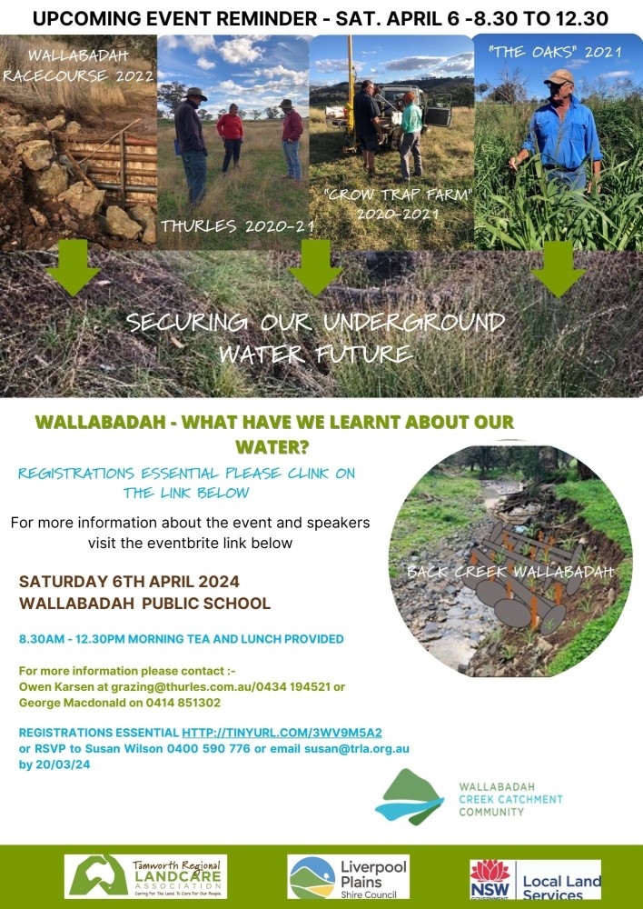 Tamworth Regional Landcare Association - Working With Trla